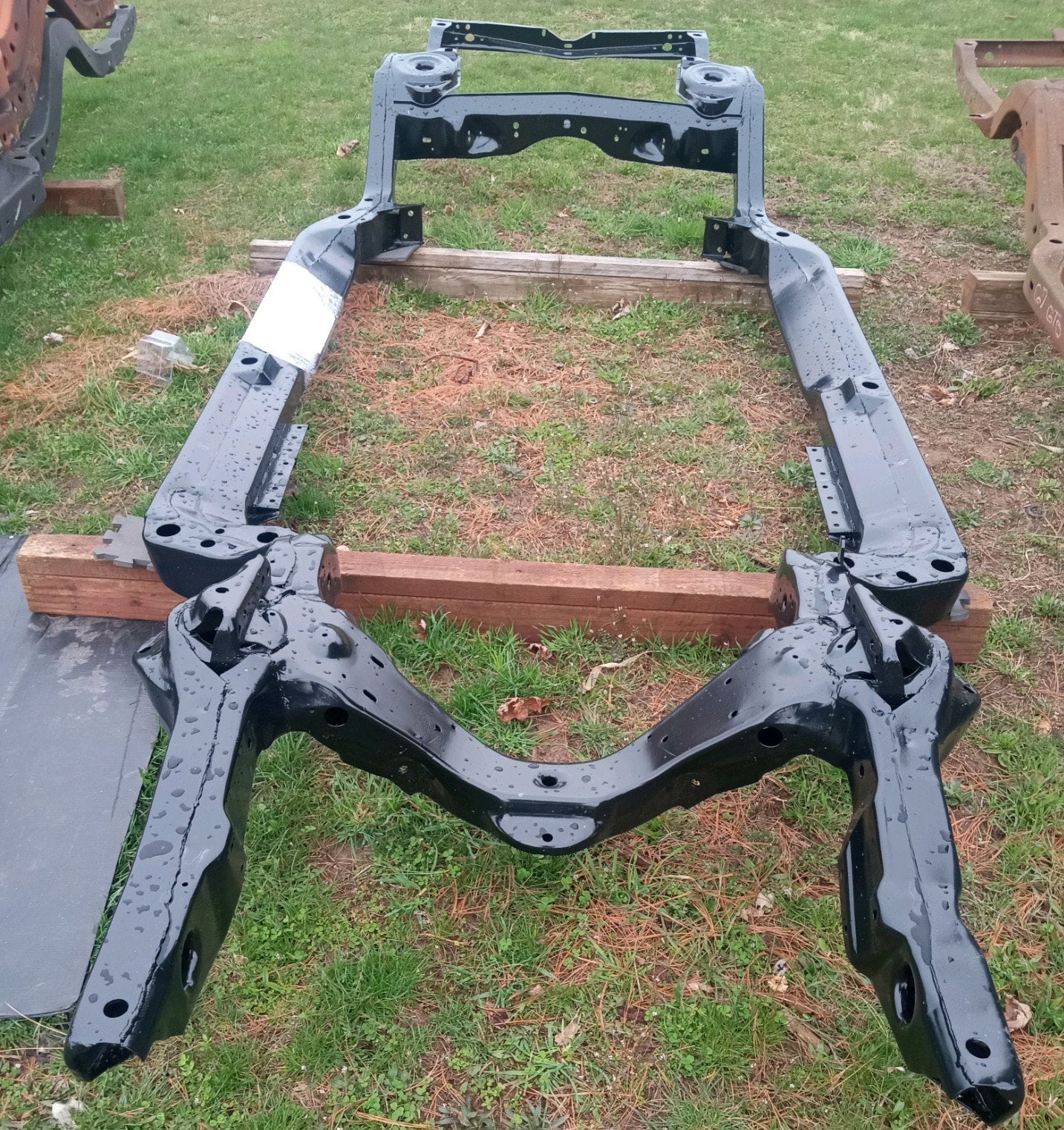 1964-1967 Chevelle Factory Convertible Frame Powder coated! | Jim's Chevelle Alley